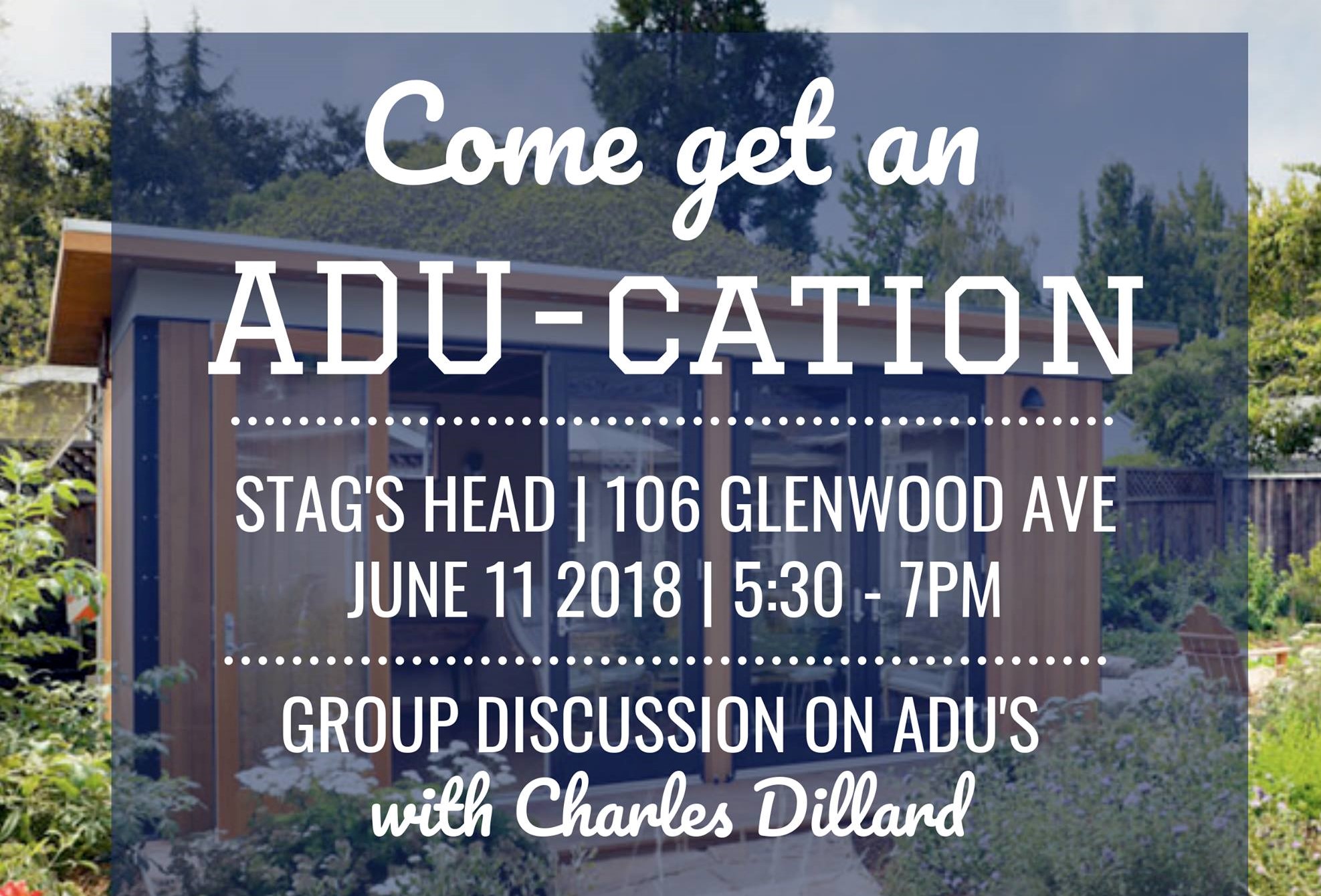 ADU Discussion with Charles Dillard